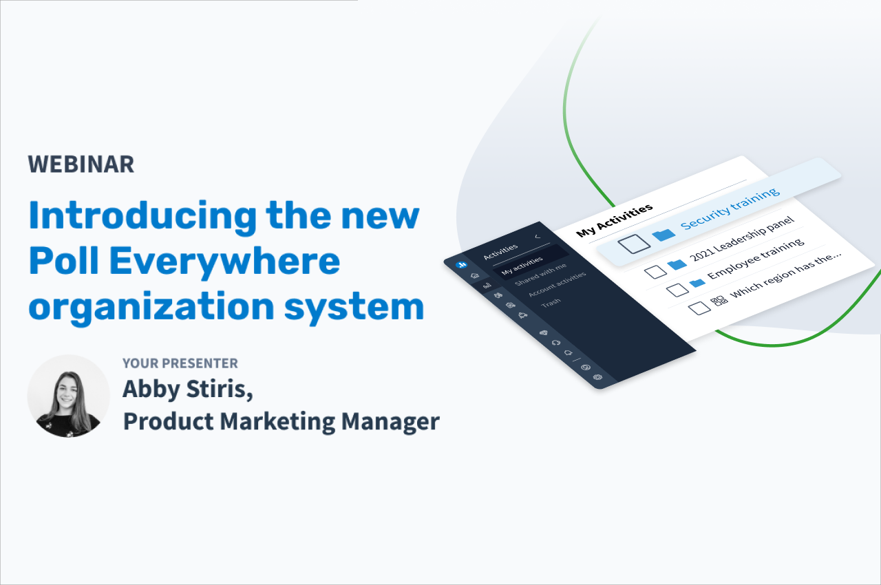 Poll Everywhere Webinars | Poll Everywhere