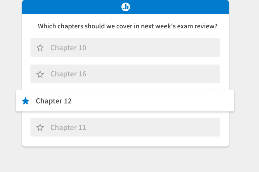 Lead engaging student lectures | Poll Everywhere